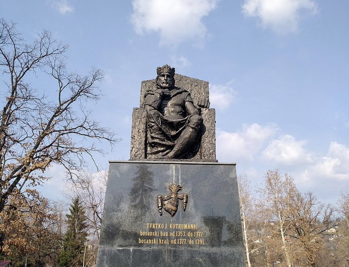 [Bosnian History] #OnThisDay 1377 - Bosnian ruler Tvrtko I Kotromanic ...