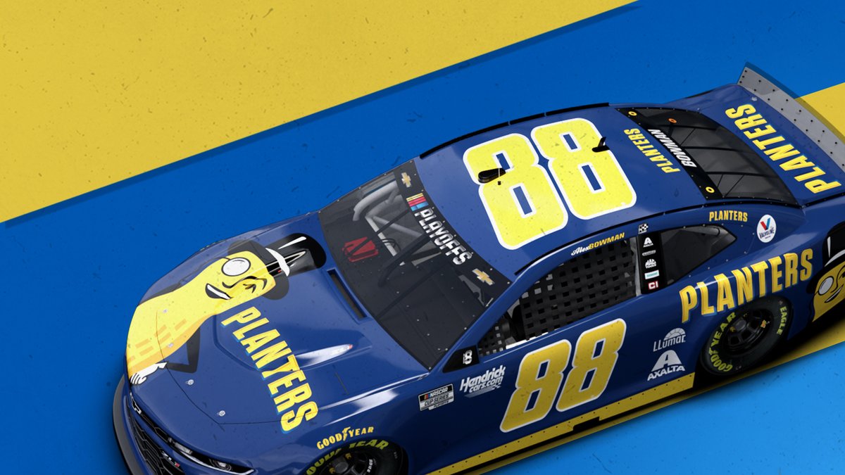 Planters sponsoring Alex Bowman at Martinsville : r/NASCAR