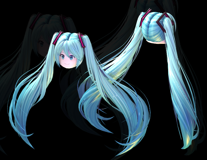 Hatsune Miku Hair