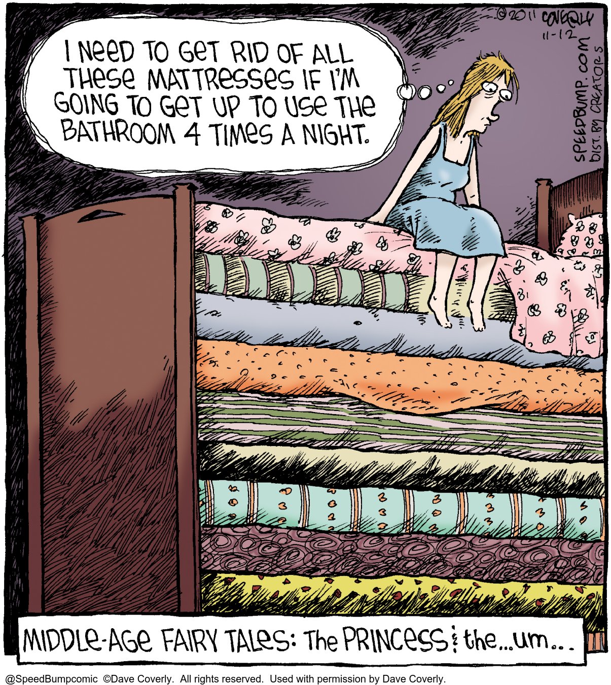 Speed Bump Comic Strip