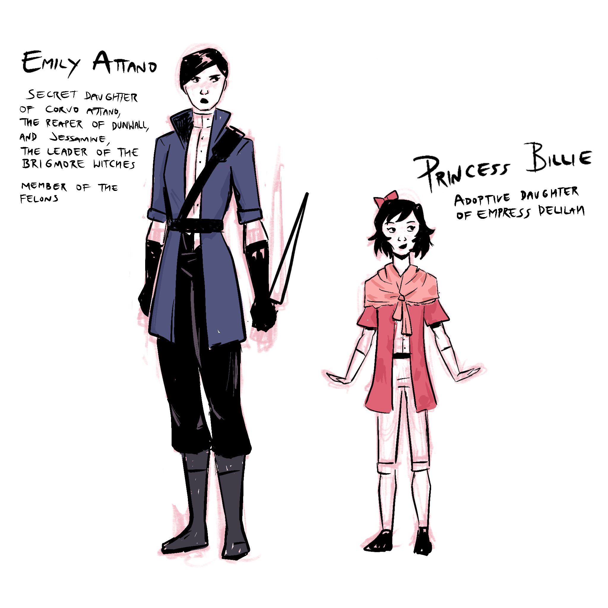 Corvo Attano And Jessamine