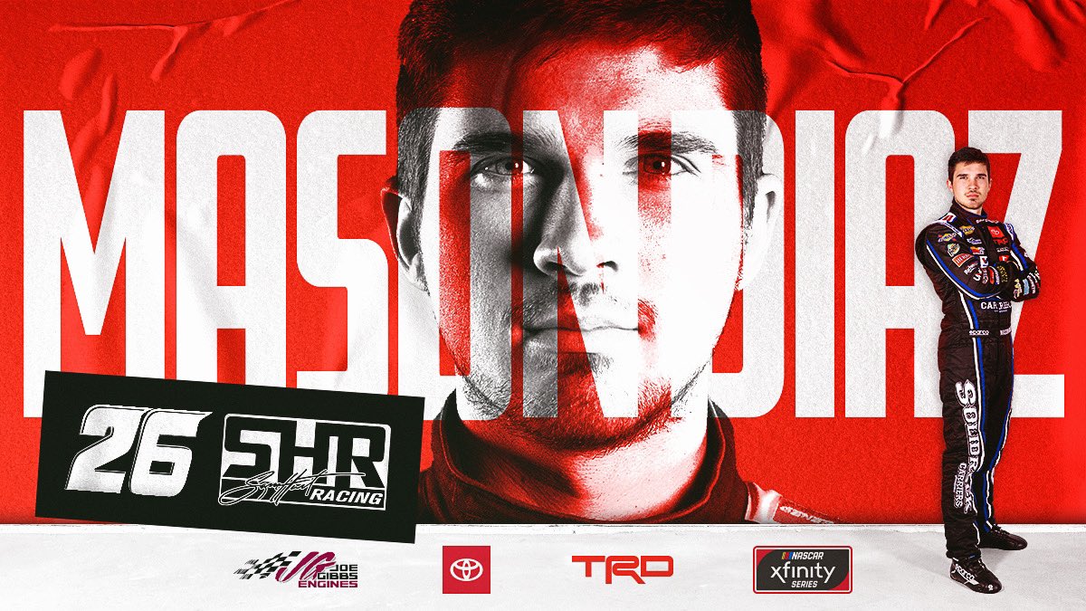 Mason Diaz will drive for Sam Hunt Racing at Martinsville and Phoenix ...