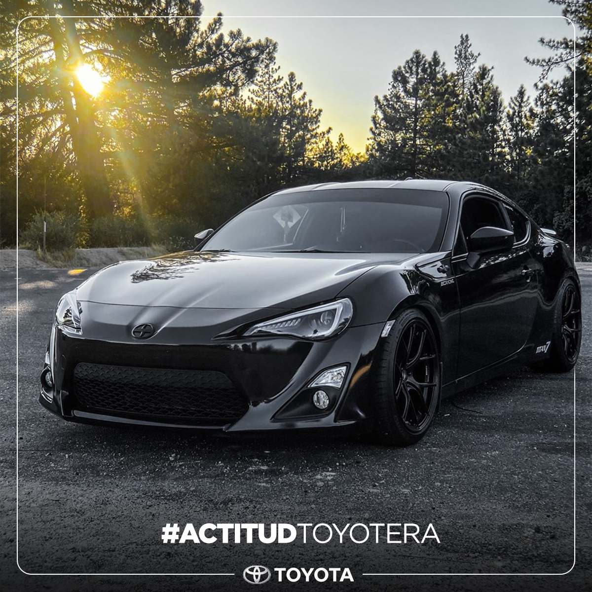 Toyota 86 Wallpaper Black