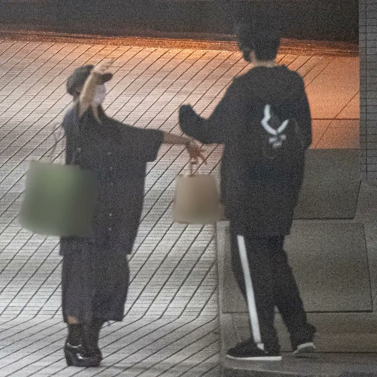 ハズキ on Twitter: "Tsuchiya Tao (25) and Sakurada Dori (28) in before dawn late September after ...