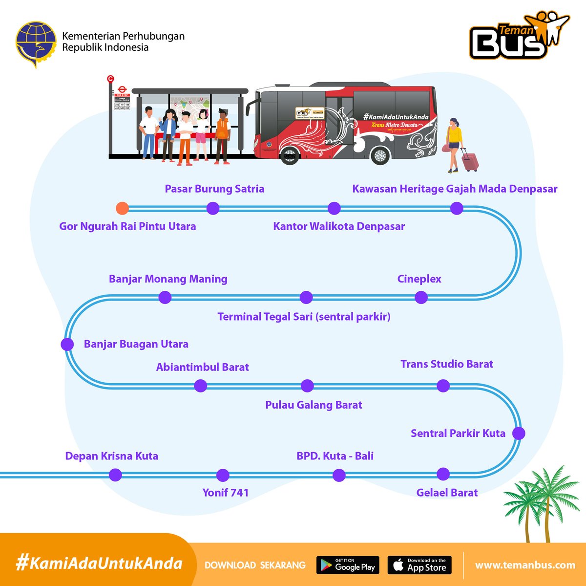 Teman Bus @teman_bus Timeline, The Visualized Twitter (Analytics)