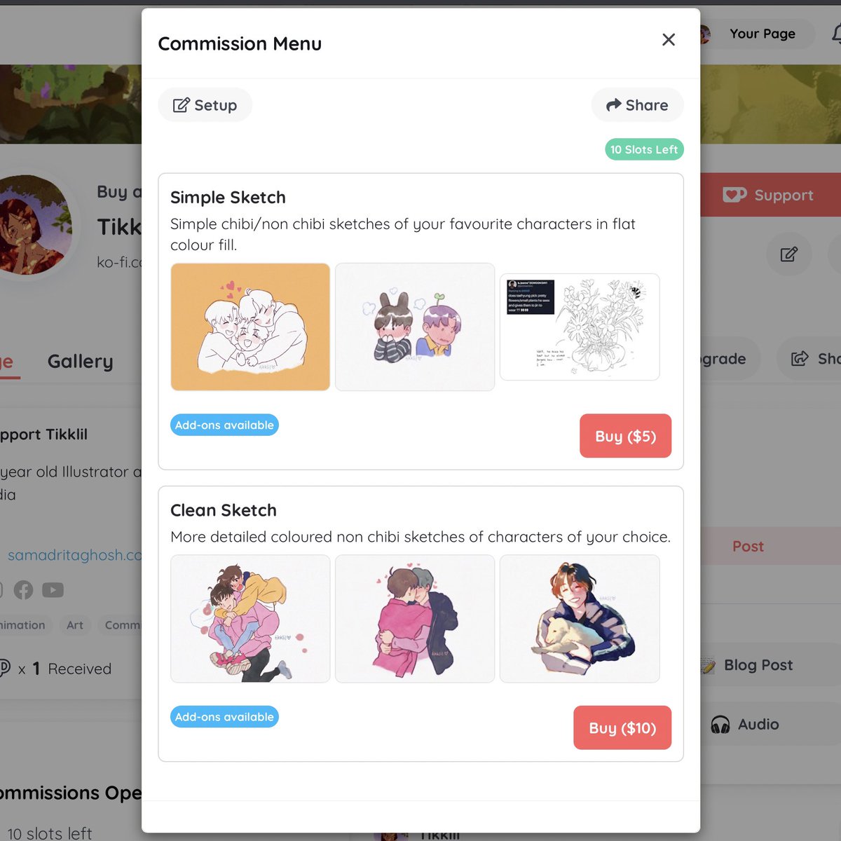 「Tell me this looks like xiao zhan or I will cry like nie hua」Tikklil~ comms waitlist OPENの漫画