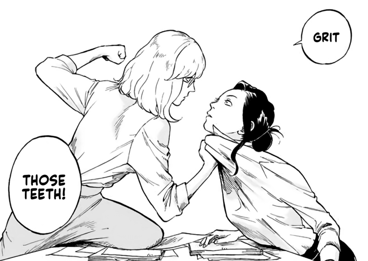 「black & white by sal jiang if you like. women in suits beati」that's not very wonderhoy of youの漫画