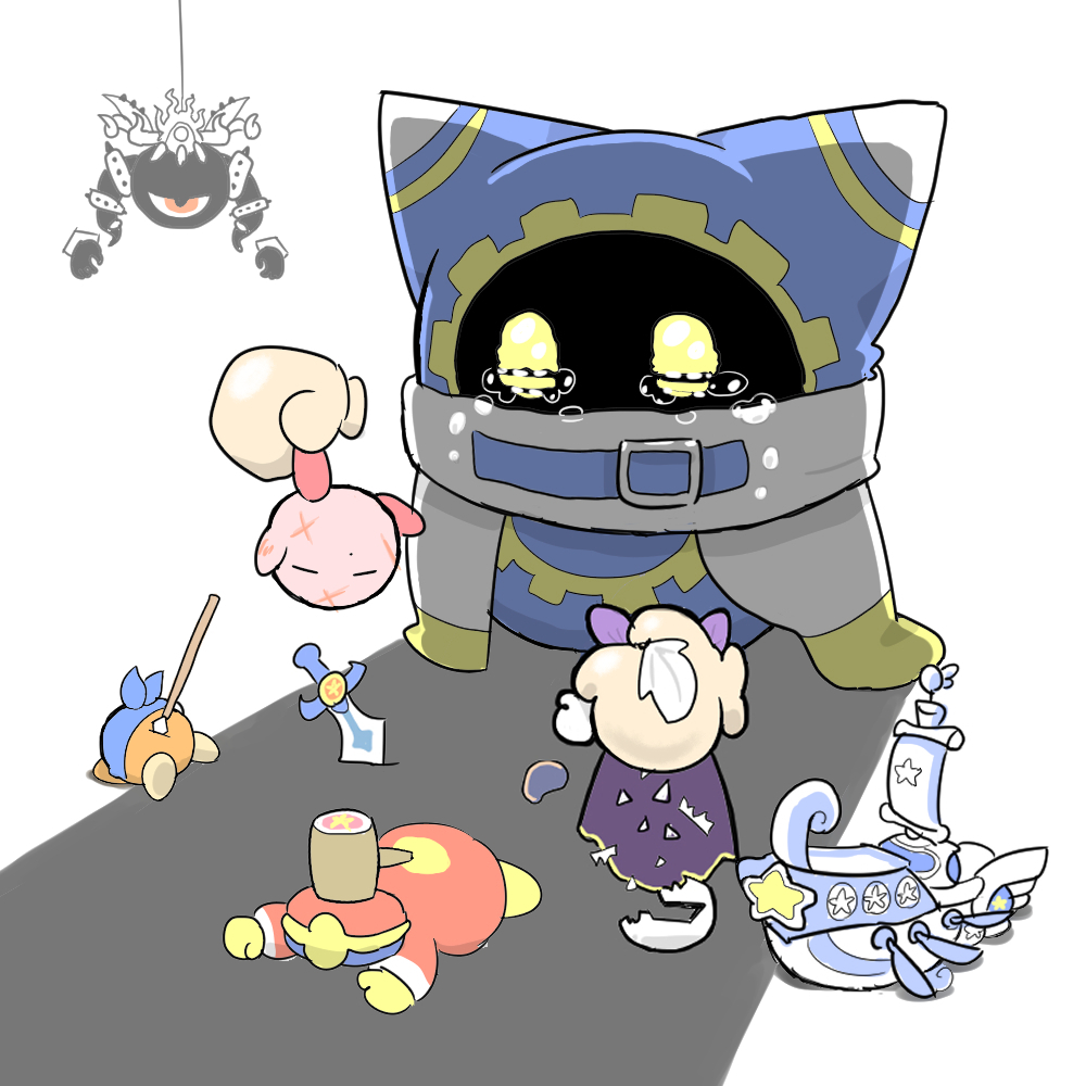カービィ「星のカービィwii9周年 おめでとうございます記念に、あまり描いたことの」胡麻ヘソじのイラスト