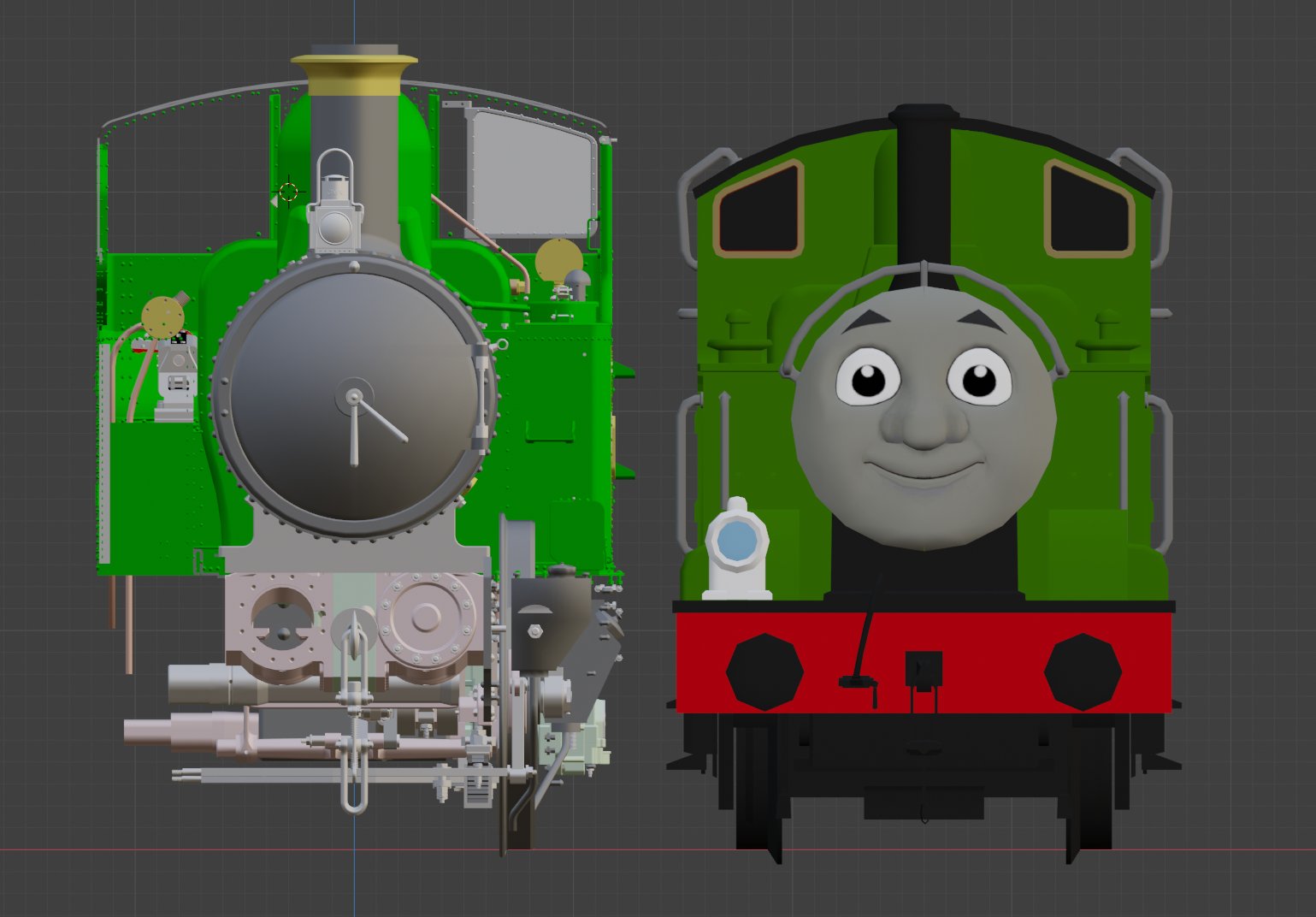 Thomas The Tank Engine Oliver Cgi