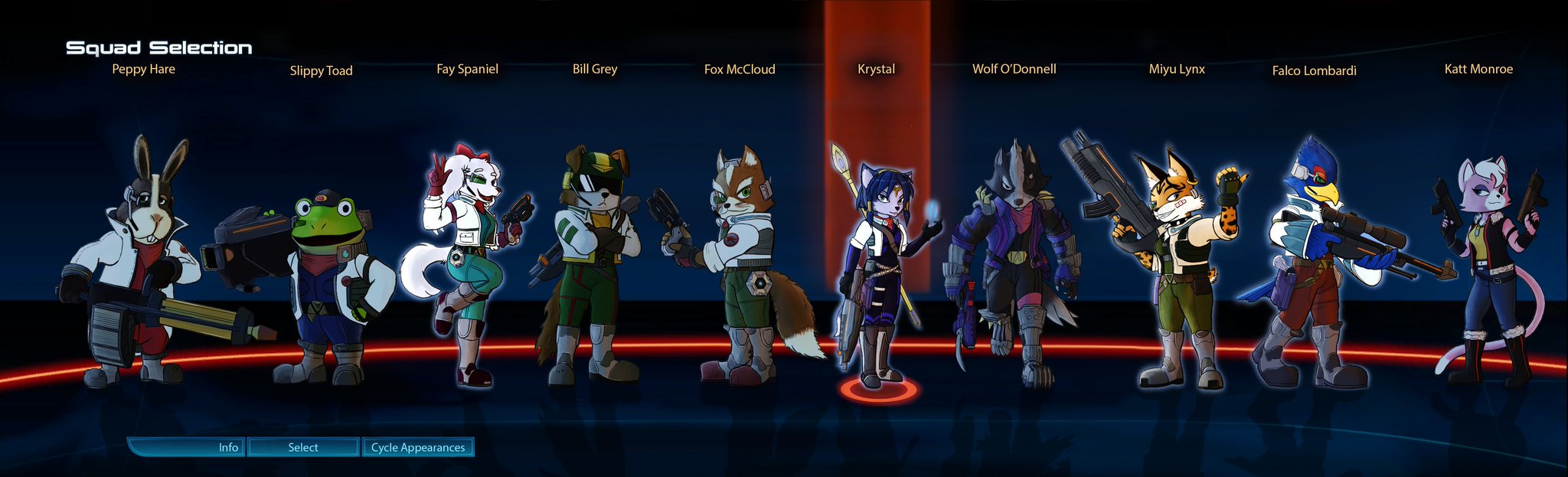 Star Fox Characters