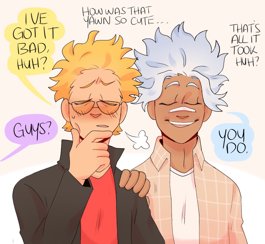 「mic is accepting things #erasermic 」nart (submas brainrot)の漫画