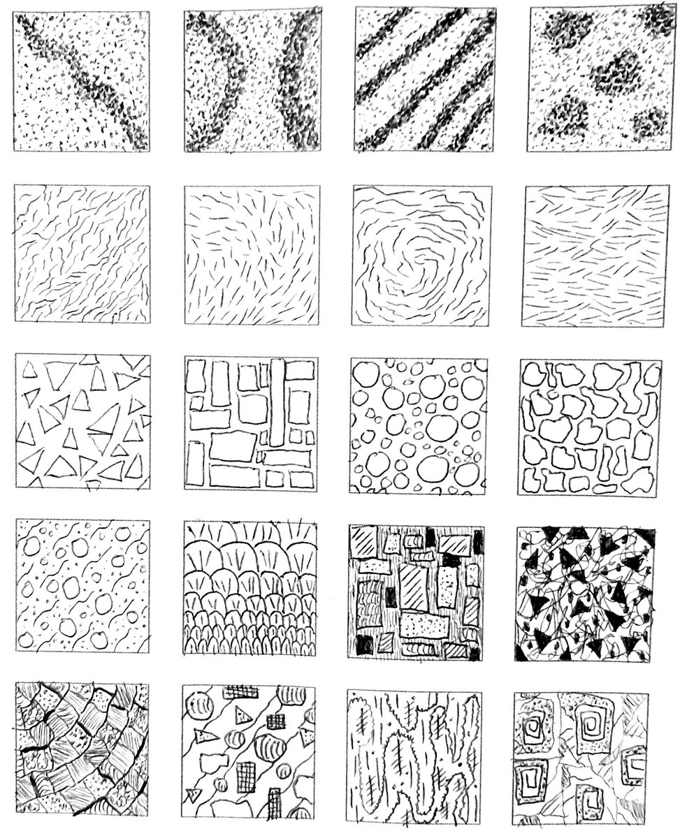 Easy Textures To Draw Easy Textures To Draw
