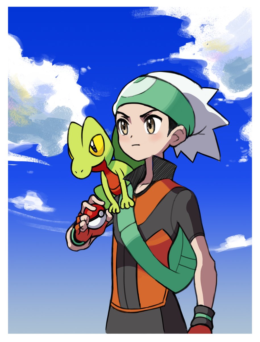 Pokemon Brendan Without Hat