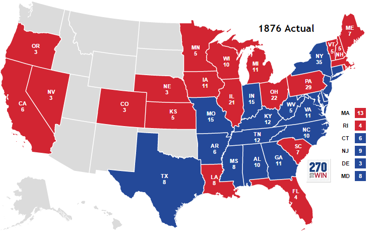 Reconstruction Era Map