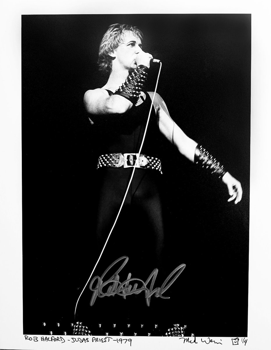 Rob Halford 1979 Judas Priest Out Shopping, 1979. Photo From The