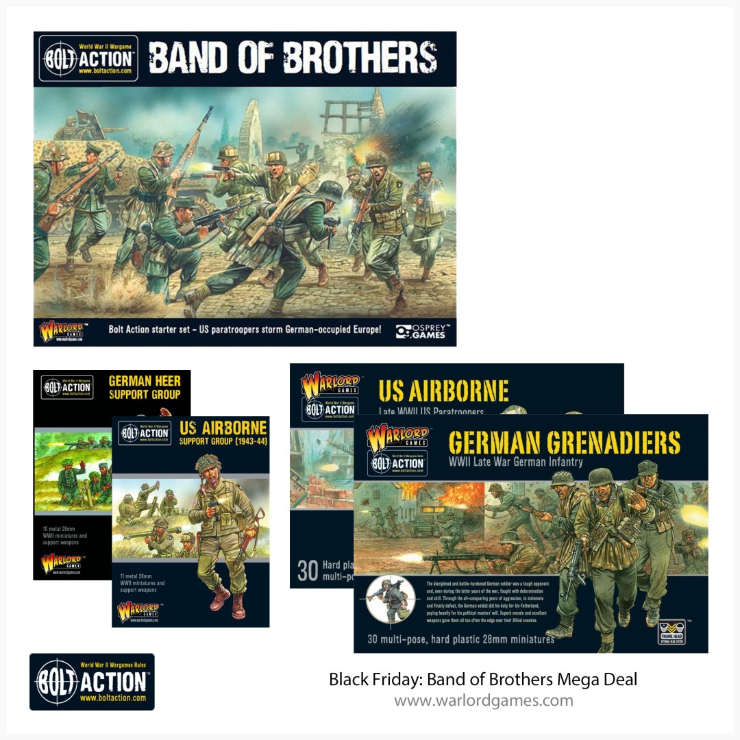 Warlord Games on Twitter: "Black Friday: Band of Brothers Mega Deal Hit ...