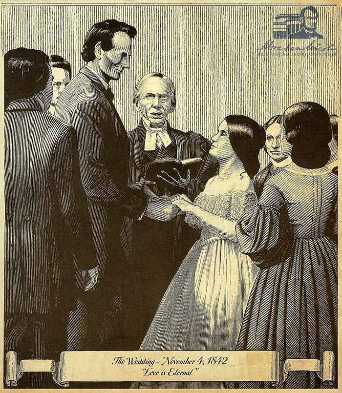 Abraham Lincoln And Mary Todd Wedding