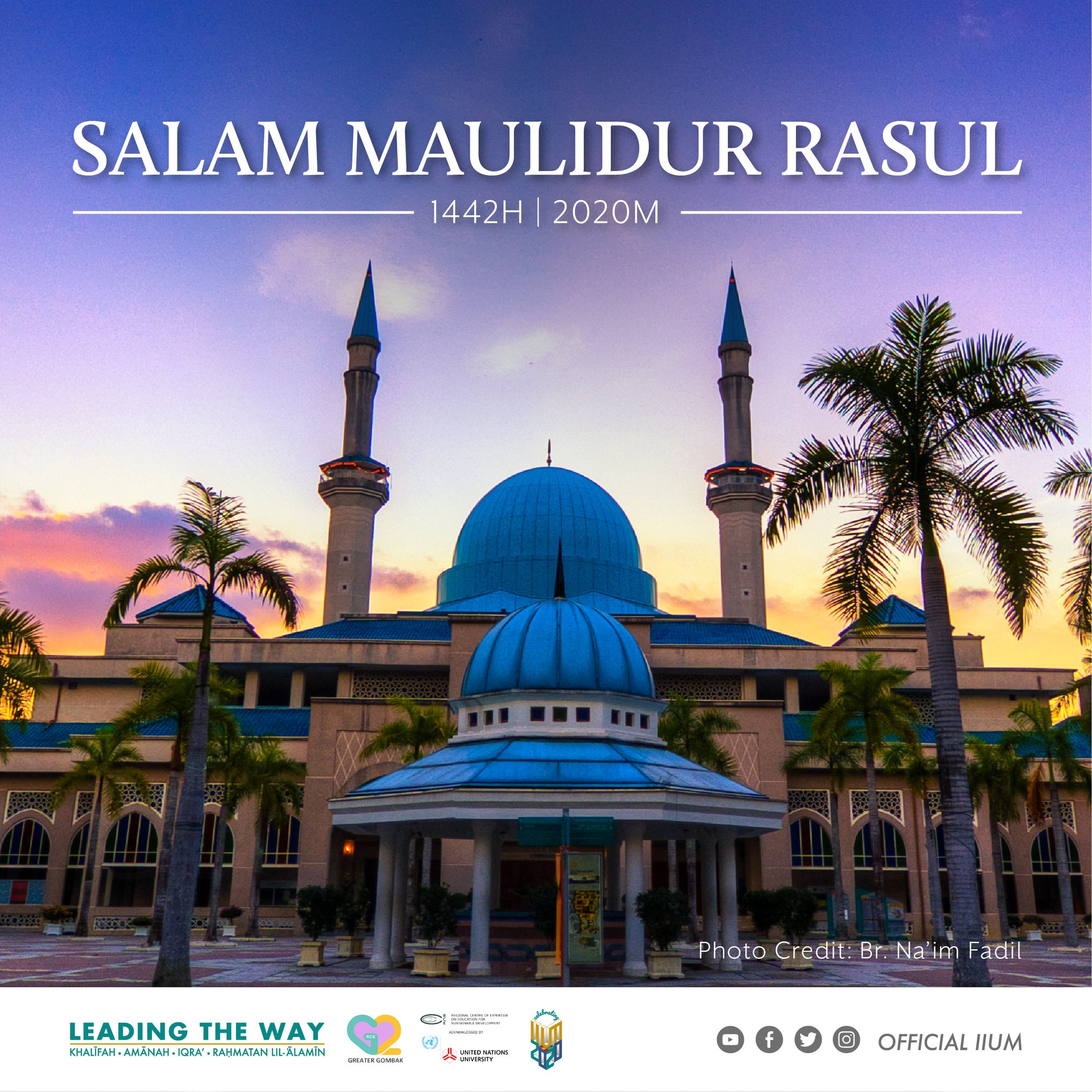 Wallpaper Maulidur Rasul English