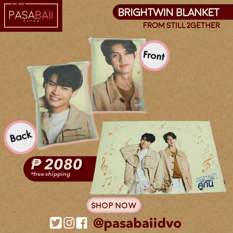 36％割引ブラック系人気 2gether The Series : Bright Win Blanket タレント/お笑い芸人 タレントグッズ ...