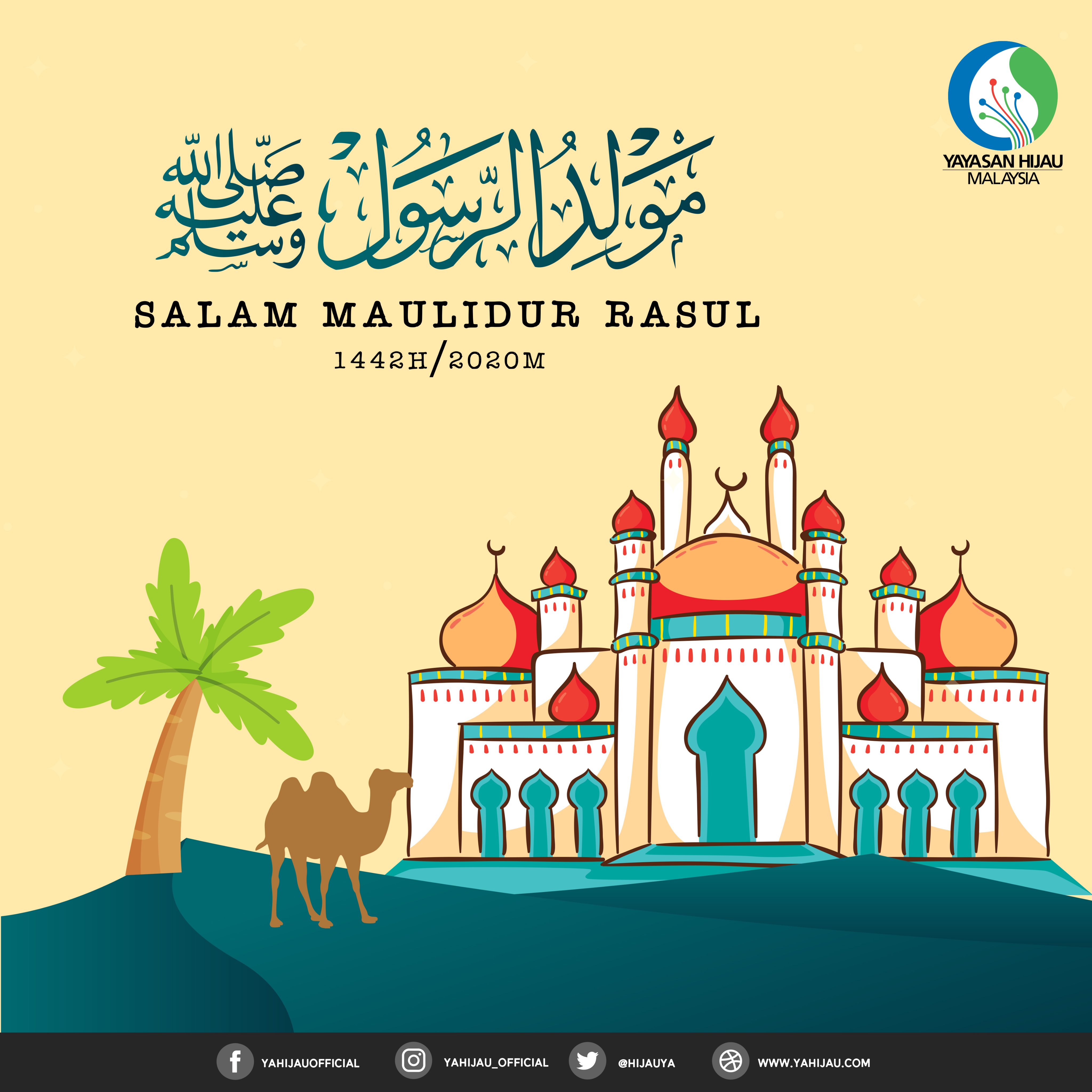 Clipart Maulidur Rasul Selamat