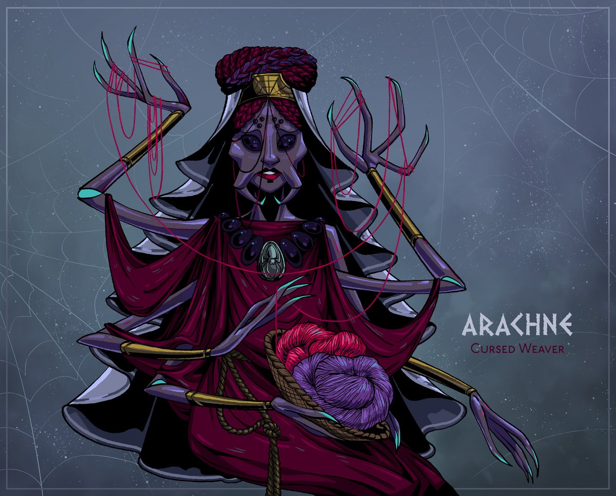 Arachne And Athena Spider
