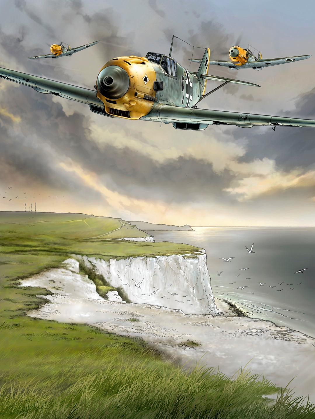 Bf 109 Wallpaper Art Messerschmitt BF 109K4 09 Art Print By AM