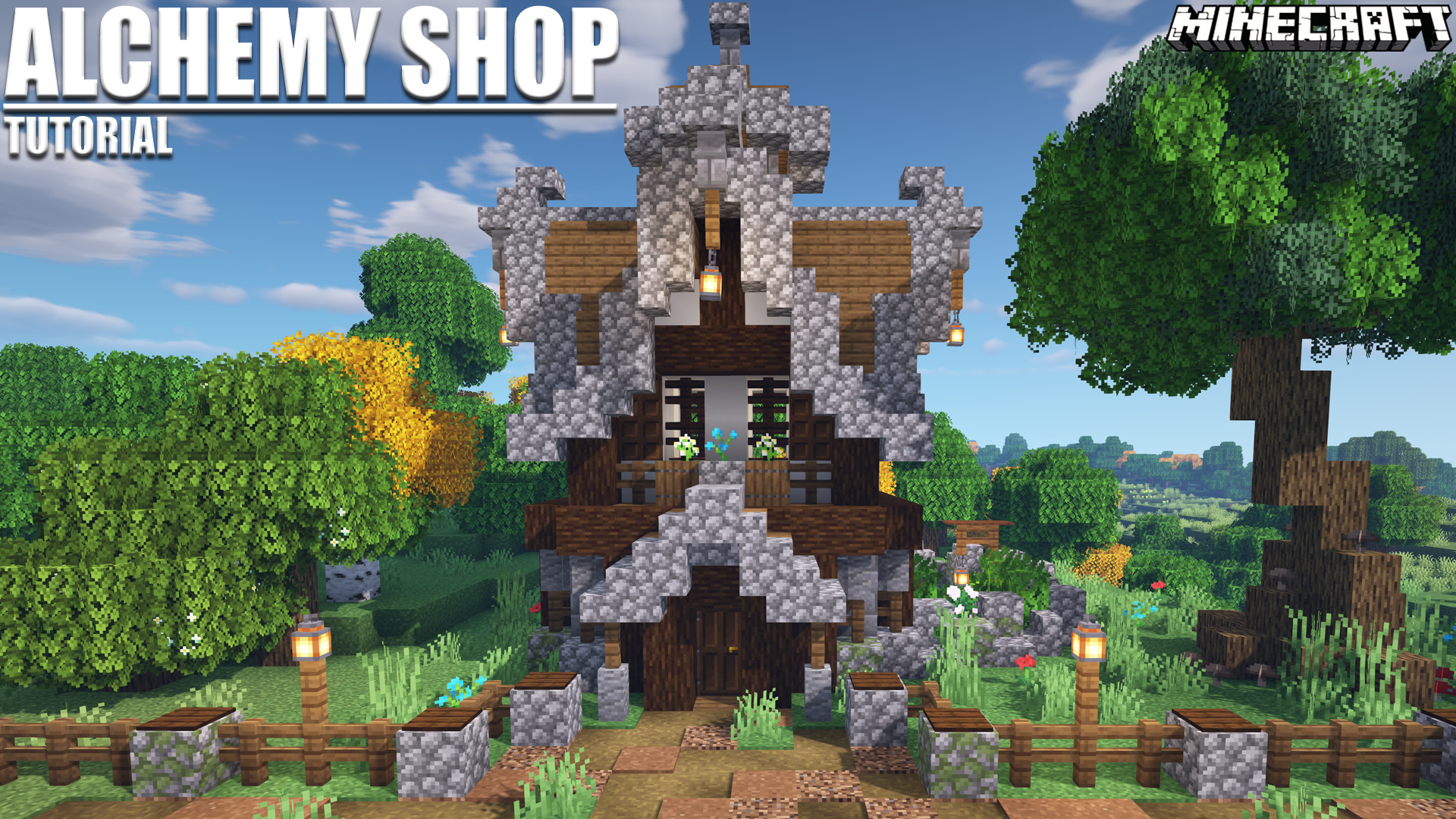 Minecraft Medieval Shop Interior