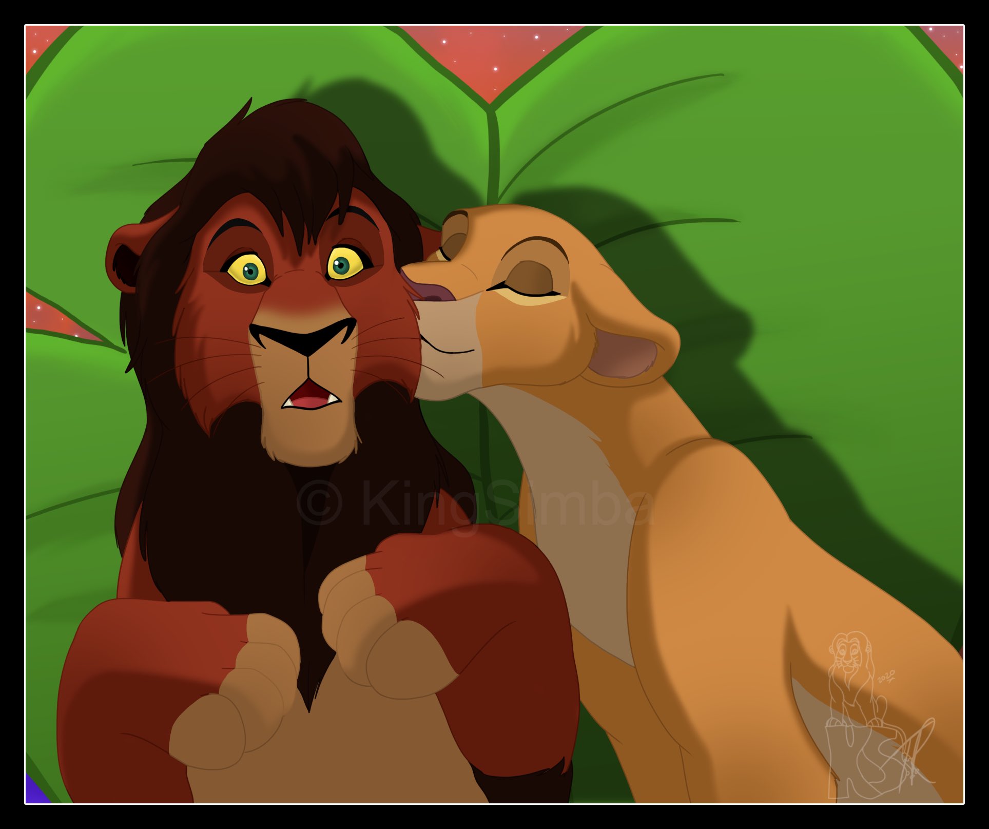 Lion King 2 Kovu And Kiara Upendi
