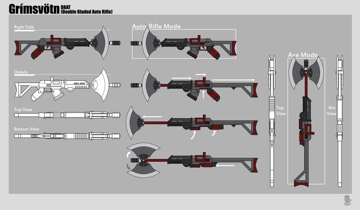 Rwby White Weapon
