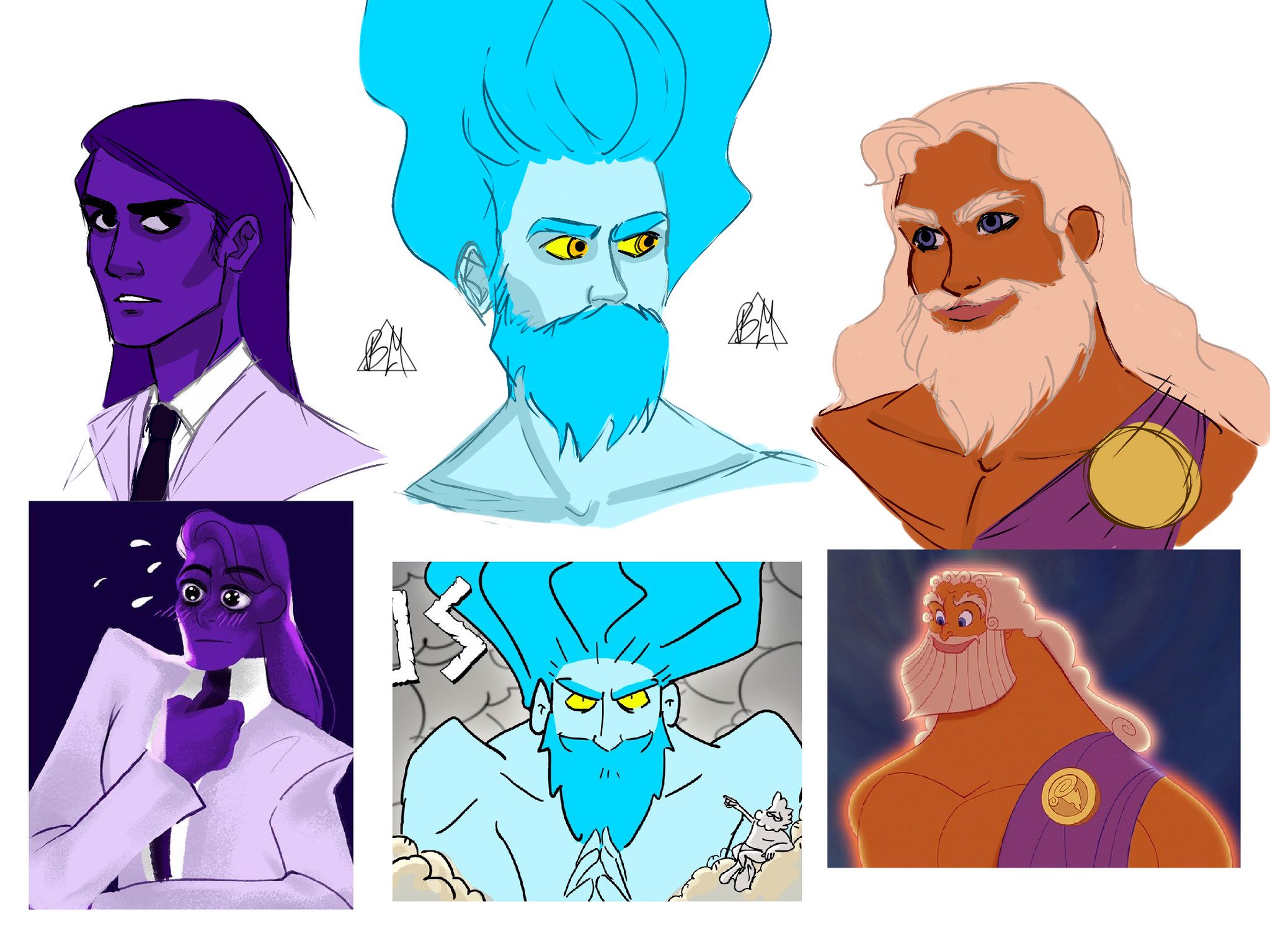 Zeus And Hades Disney