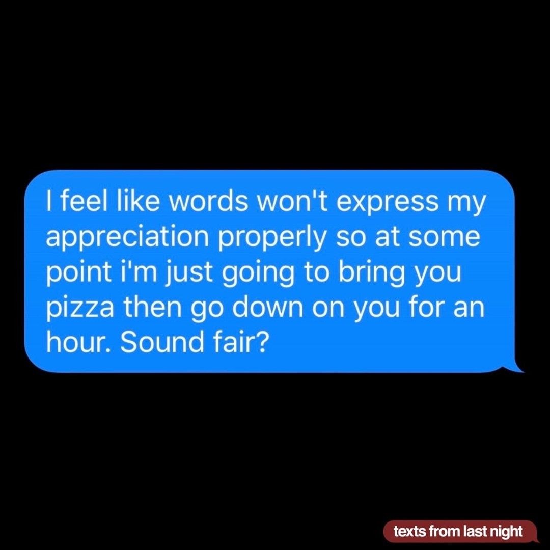 What Happened Last Night Texts