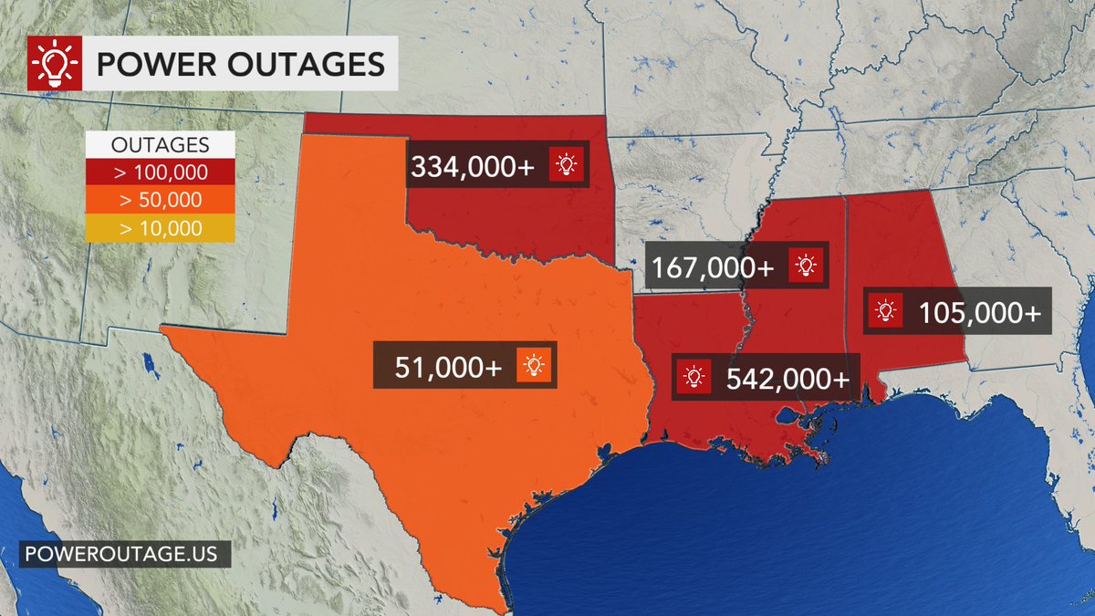 Birmingham Alabama Power Outage Map - United States Map