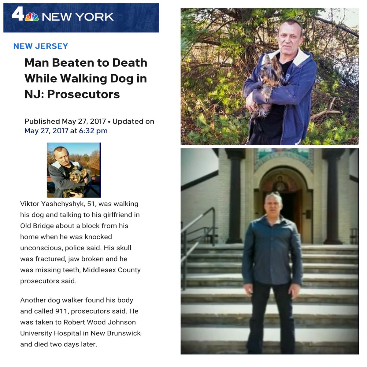 ŁØЯÐ ₦ΣϺℨ #𝔇𝔖ℜ 🇬🇧🇺🇸🏴󠁧󠁢󠁳󠁣󠁴󠁿🇮🇪 on Twitter: "RT @exposing_white: Viktor Yashchyshyk(51)found out in ...