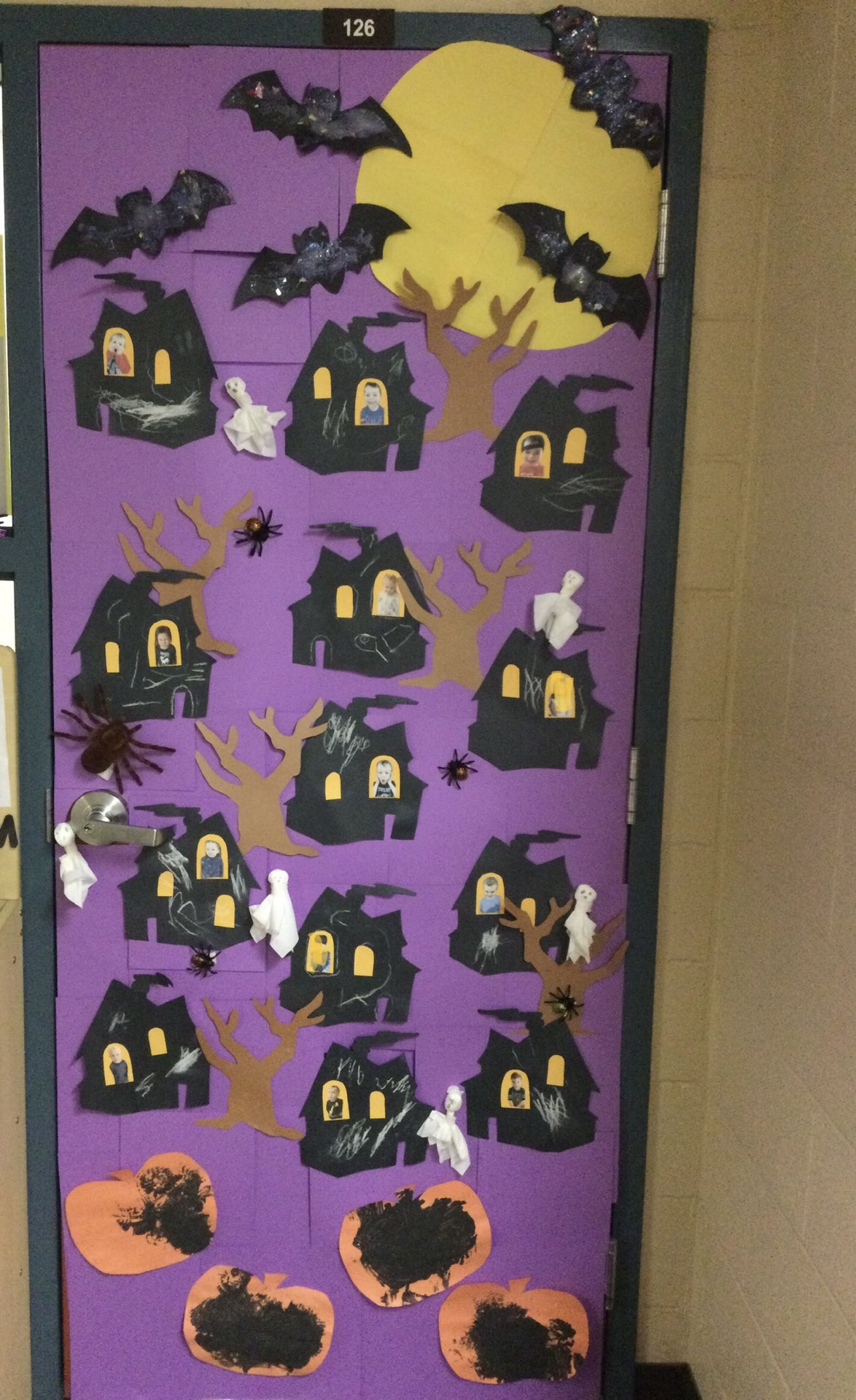 Haunted House Classroom Door