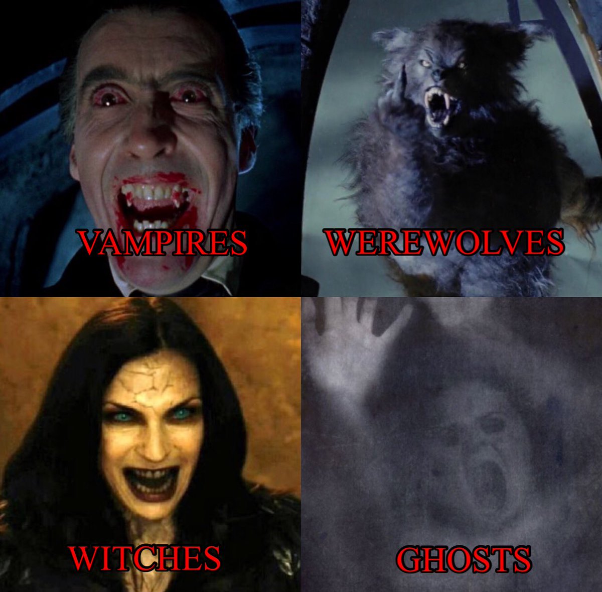 Werewolf And Vampire Mix