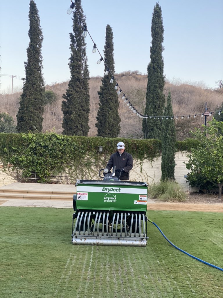 DryJect – The Only Machine in the World that Aerates, Topdresses, and ...