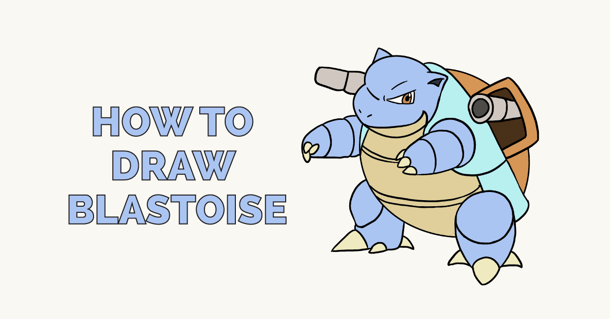 Blastoise Drawing