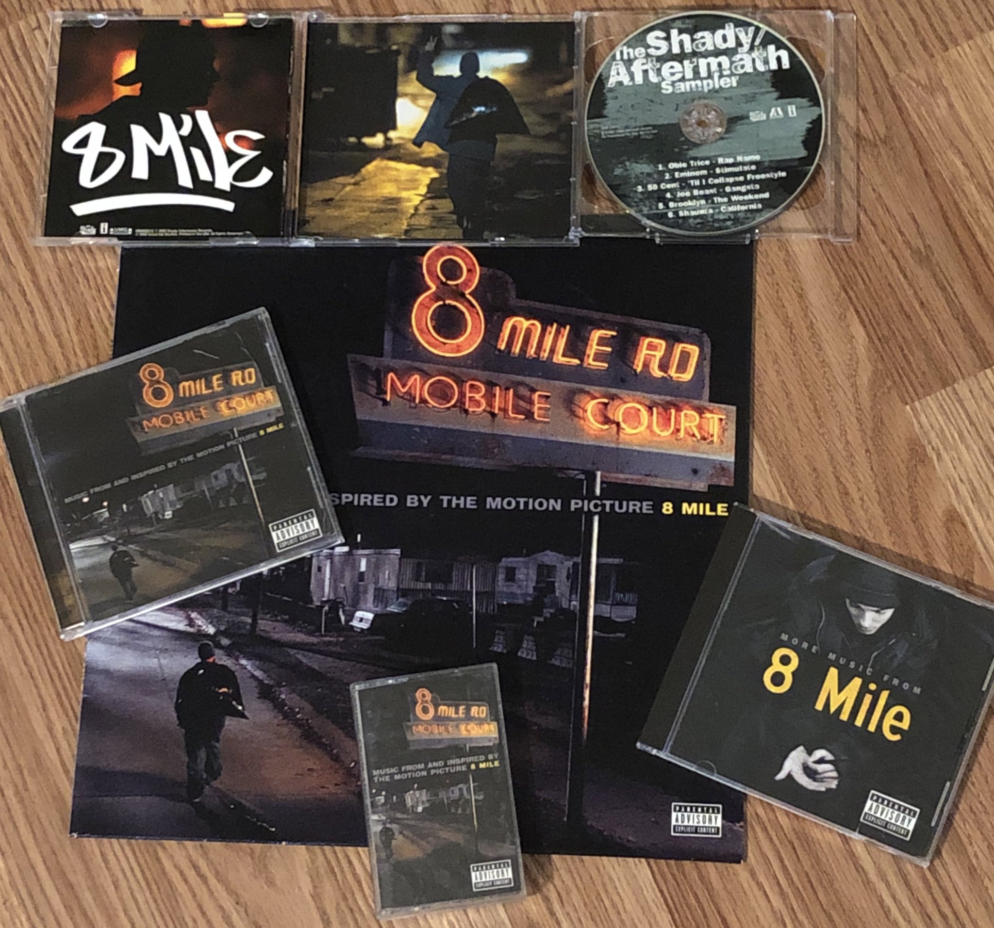 Eminem 8 Mile Soundtrack Album Covers EMINEM 8 Mile Music From And