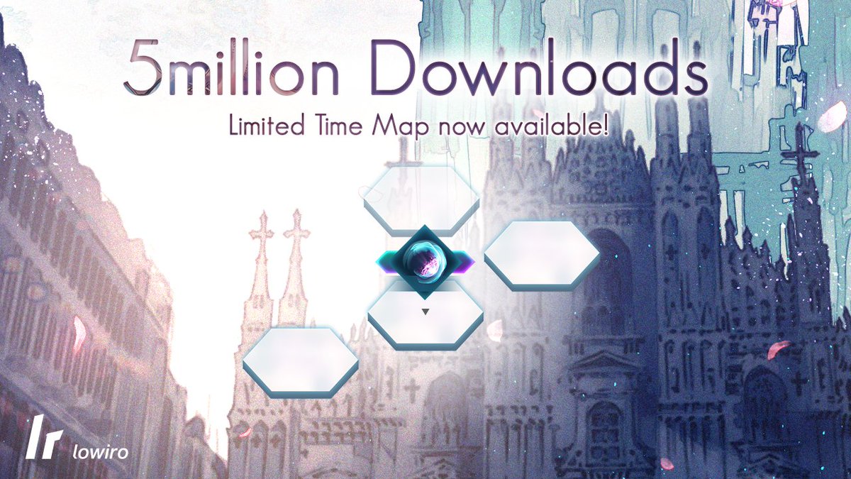5 Million Downloads Map : r/arcaea