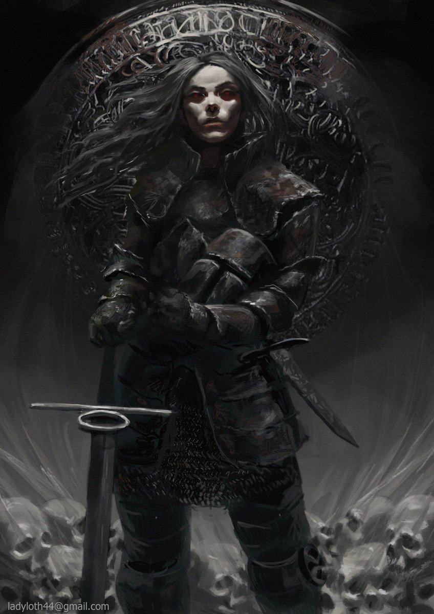 Vampire Woman Dnd Art