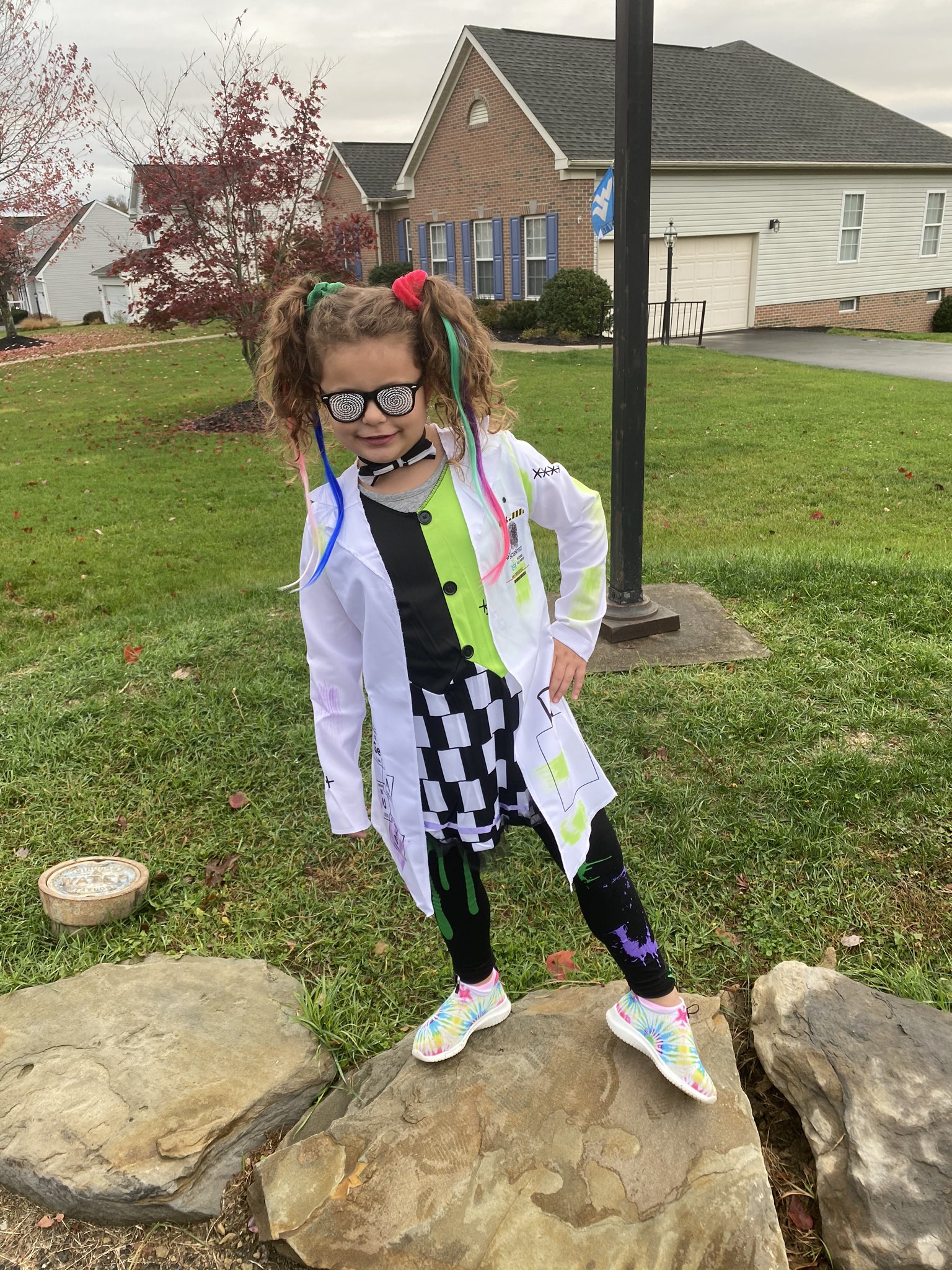 Girl Mad Scientist Costume