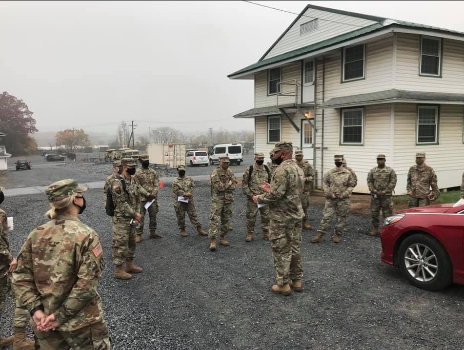 USArmyReserve Soldiers have started arriving at Fort Indiantown Gap ...