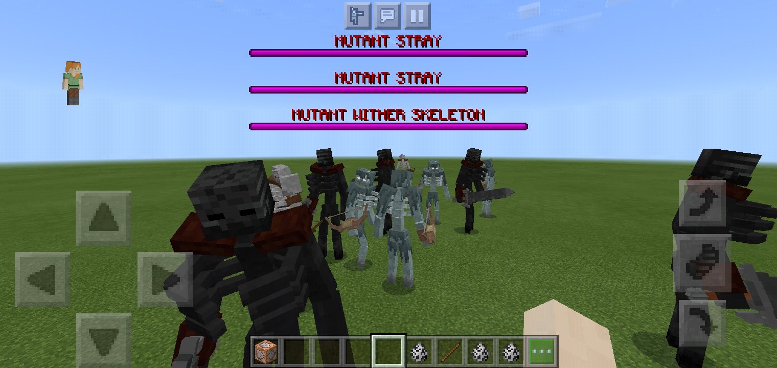 Minecraft Papercraft Mutant Wither Skeleton