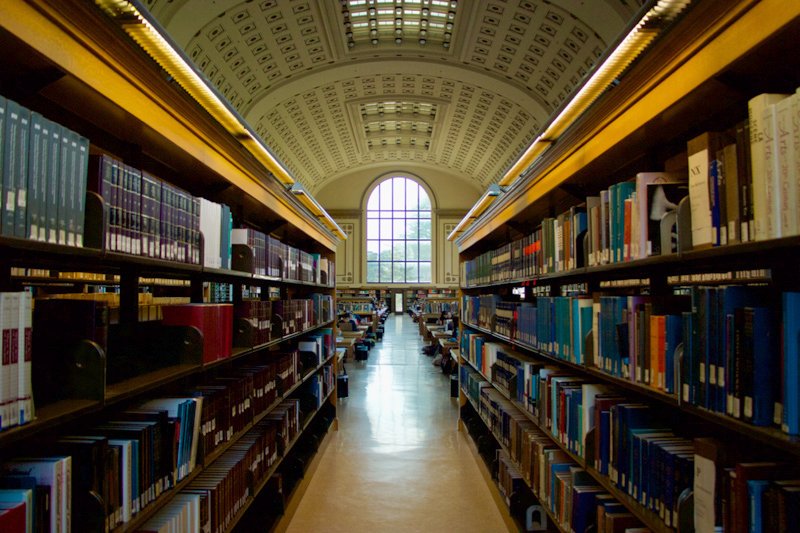 Princeton University Library Reading Room