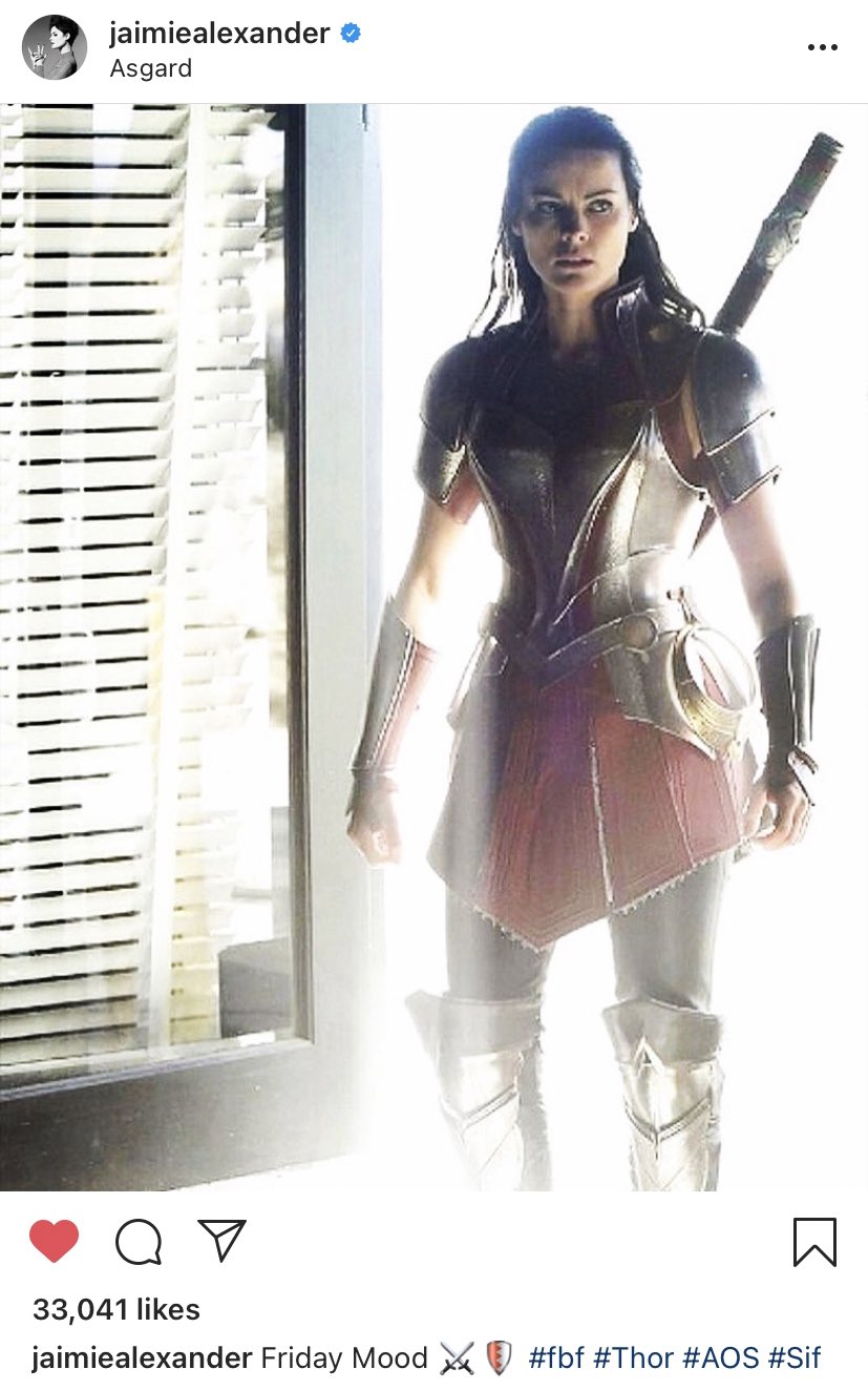 Jaimie Alexander Sif Costume