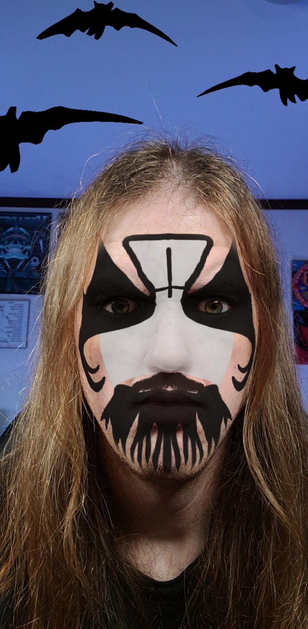 King Diamond Face Paint