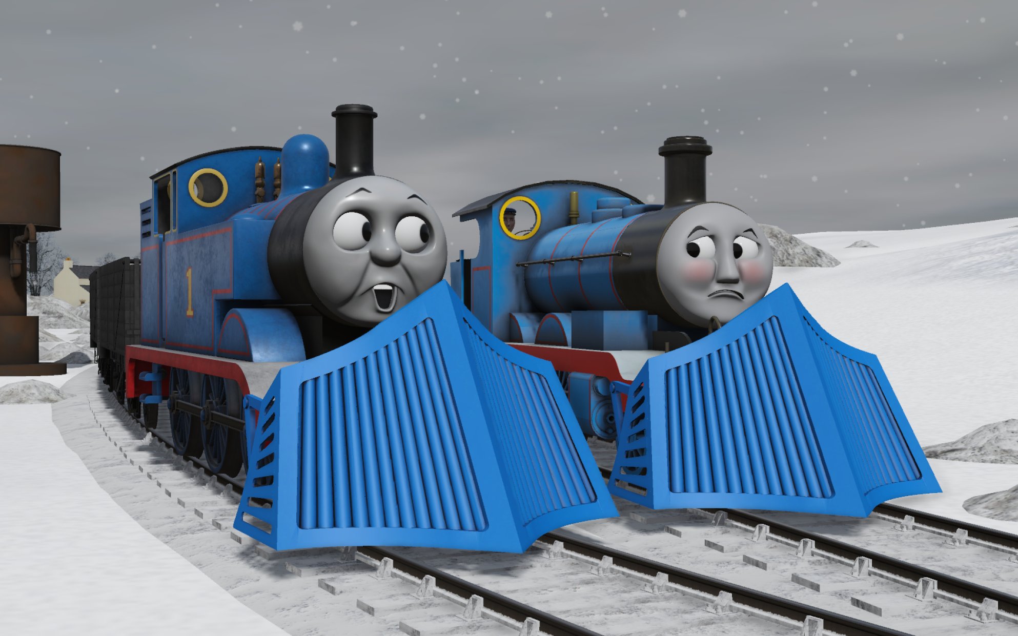 The Little Blue Engine Tomy Train Thomas The Tank Engine Series