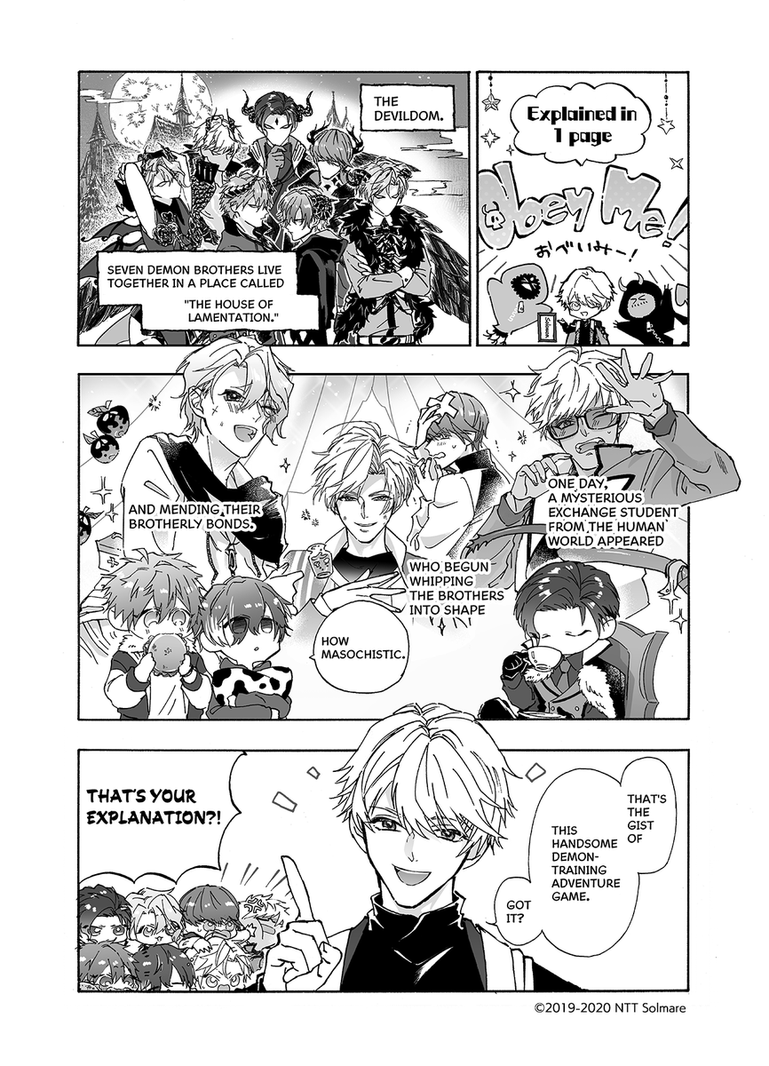 Obey Me Manga