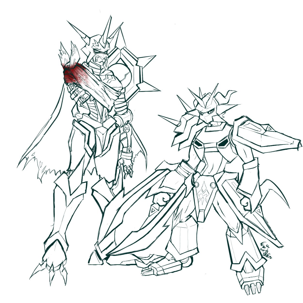 Optimus Prime Sword Coloring Page