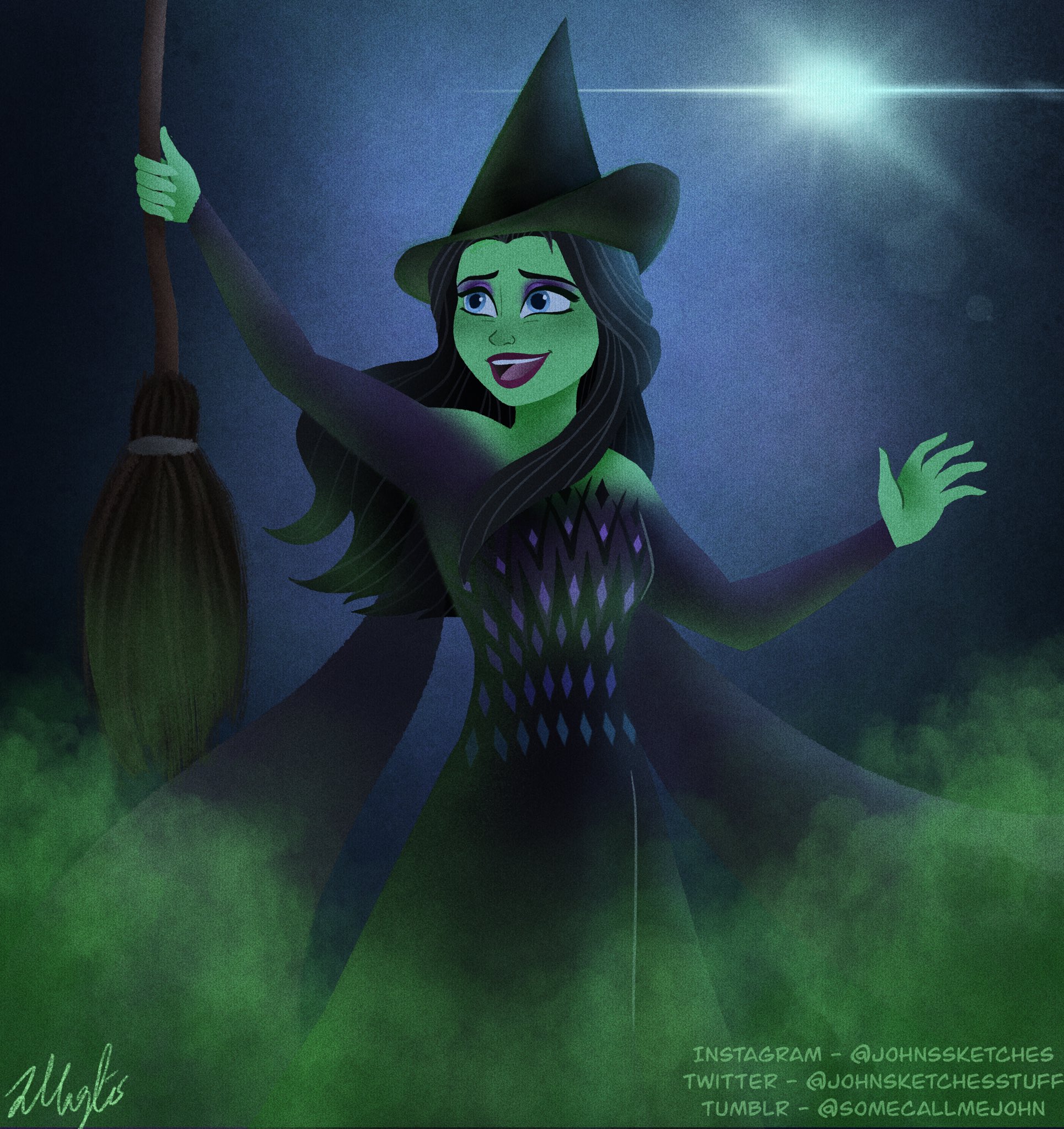 Idina Menzel As Elphaba